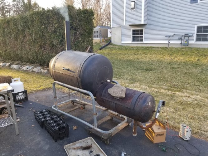 Help needed on an custom automated offset smoker design concept | THE ...