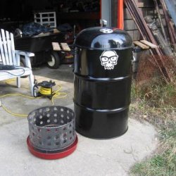 UDS with scavenged drum and kettle. Stainless hardware. Toatl cost $40 ...
